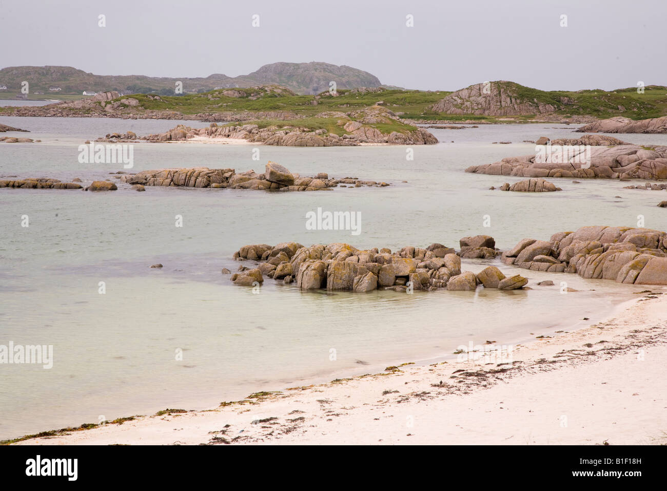 Beach at Fidden Point Fionnphort Mull Stock Photo - Alamy