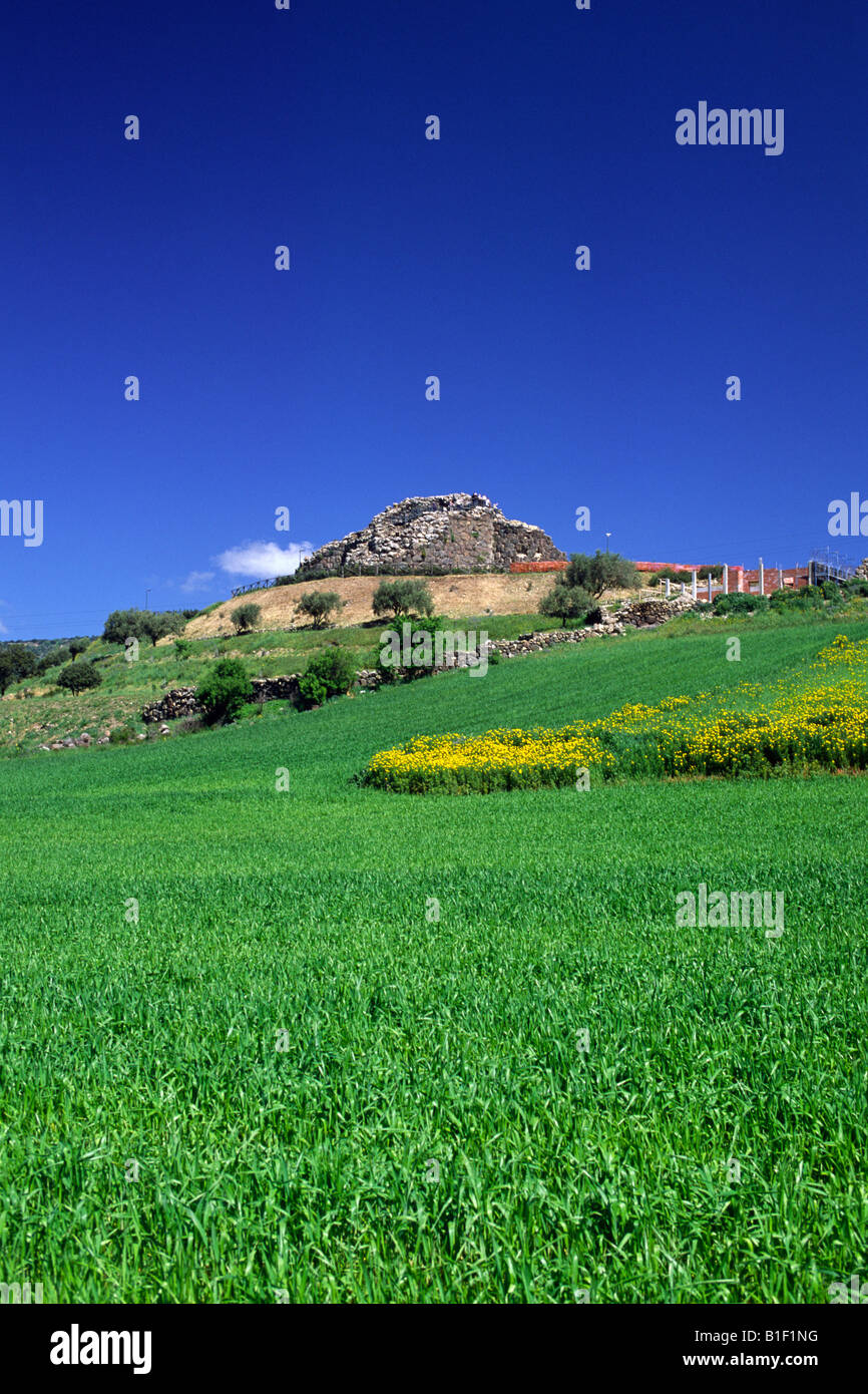 Italy, Sardinia, Su Nuraxi di Barumini Stock Photo - Alamy