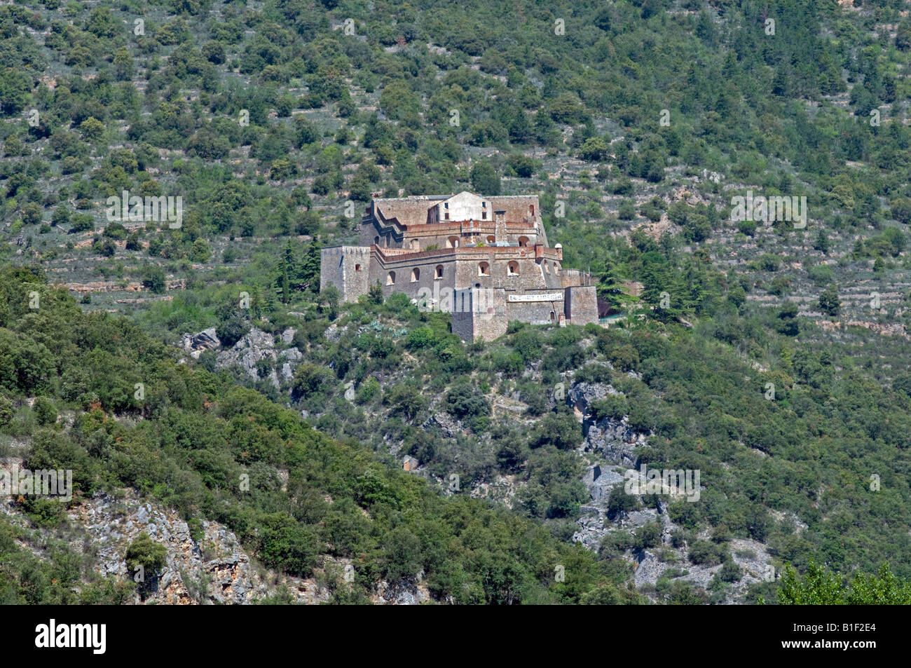 Fort Liberia, Villefranche de Conflent, France Stock Photo - Alamy