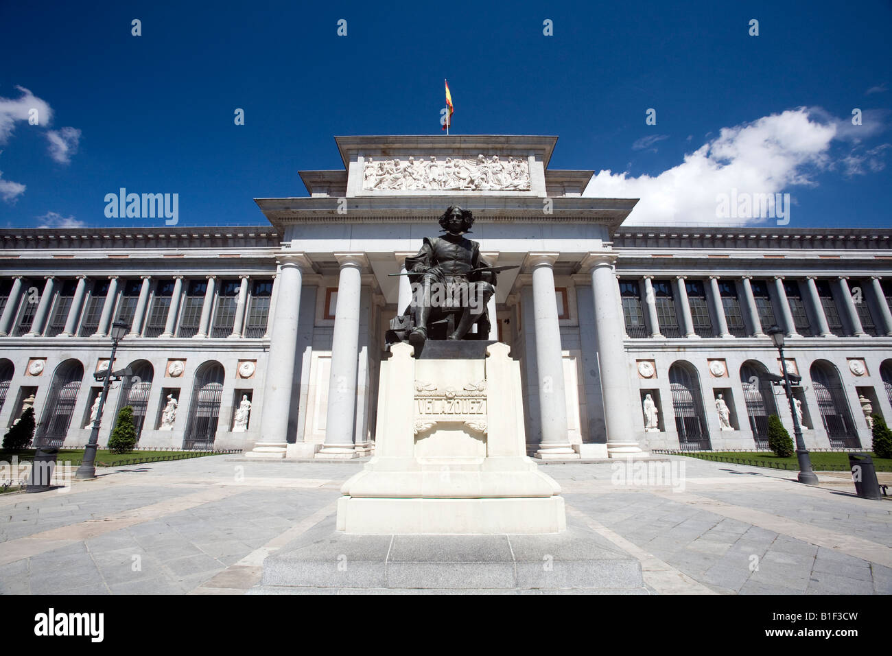 Velazquez monument, Prado Museum, Madrid, Spain Stock Photo - Alamy