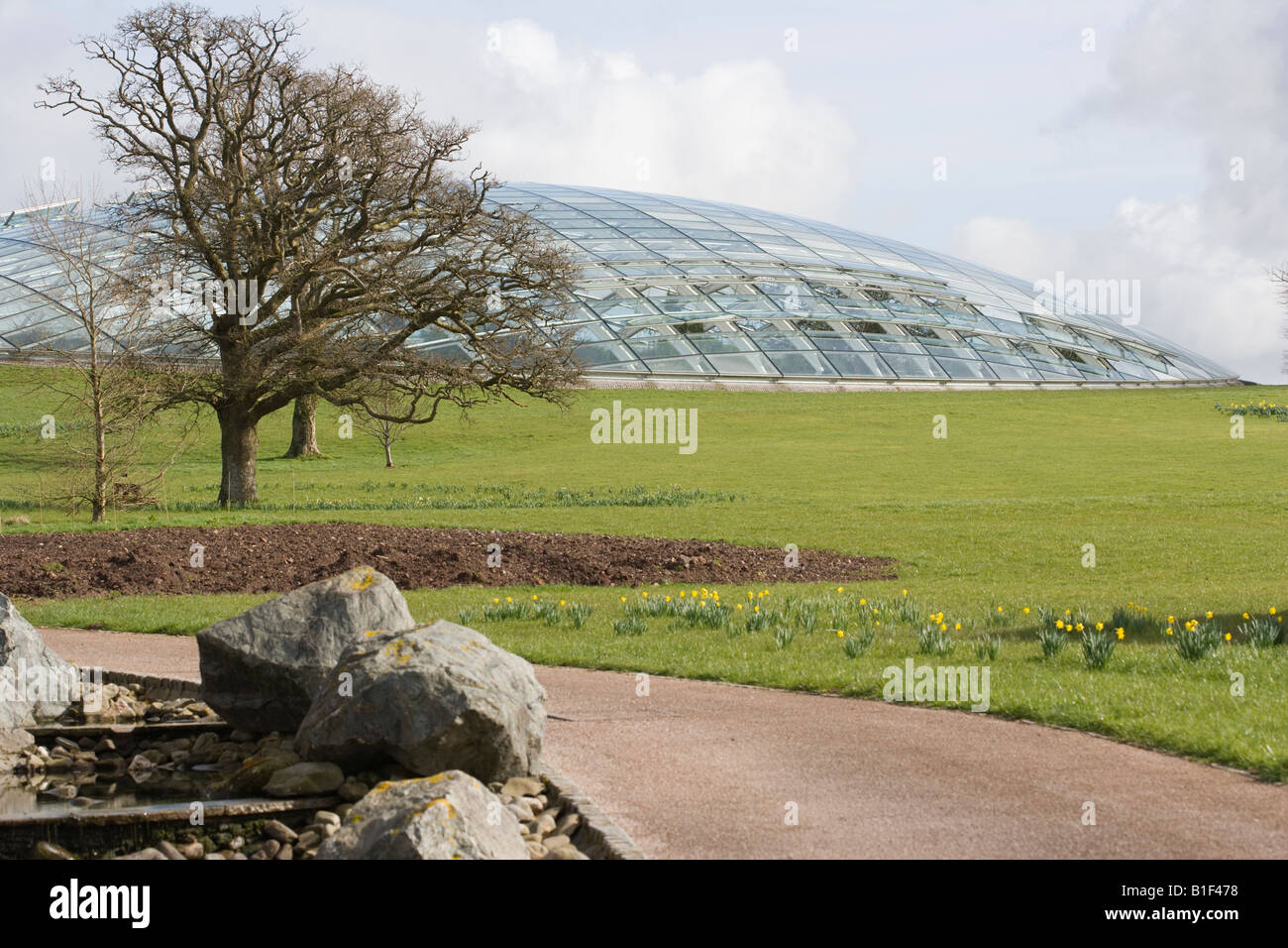 National Botanic Garden of Wales Stock Photo - Alamy
