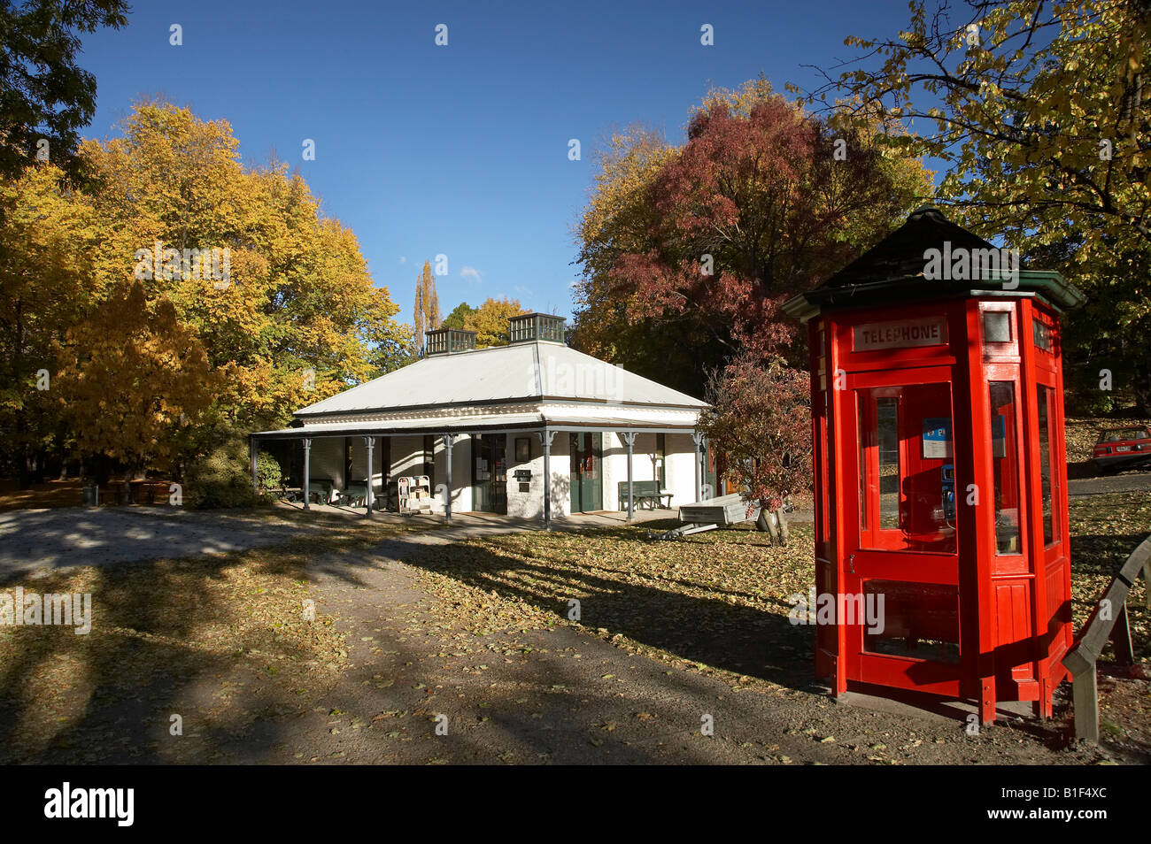 New zealand telephone box hi-res stock photography and images - Alamy