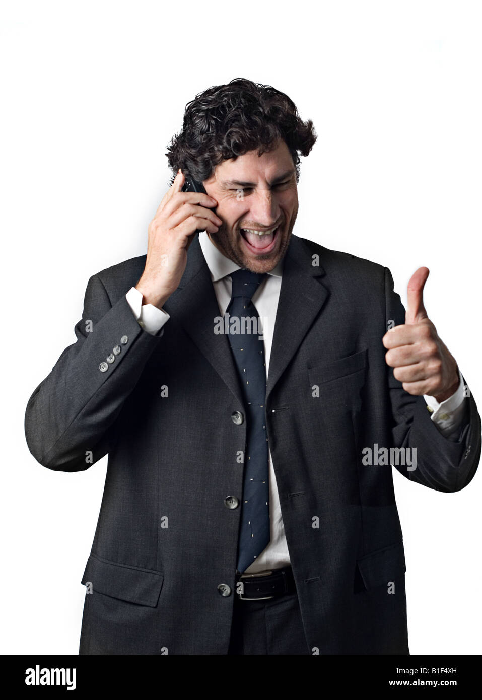 Thumbs up expression hi-res stock photography and images - Alamy