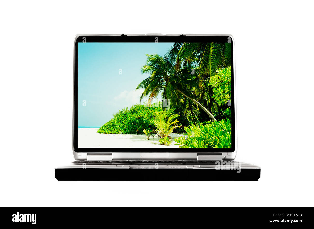 Work computer tourism Cut Out Stock Images & Pictures - Alamy