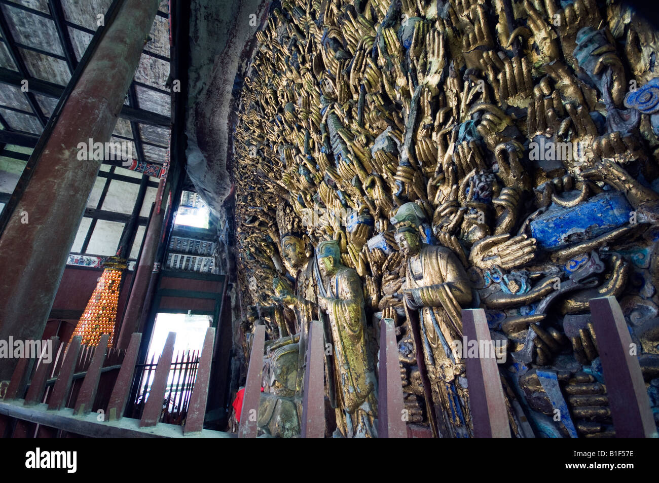 China Chongqing Municipality Dazu rock sculptures Unesco World Heritage ...