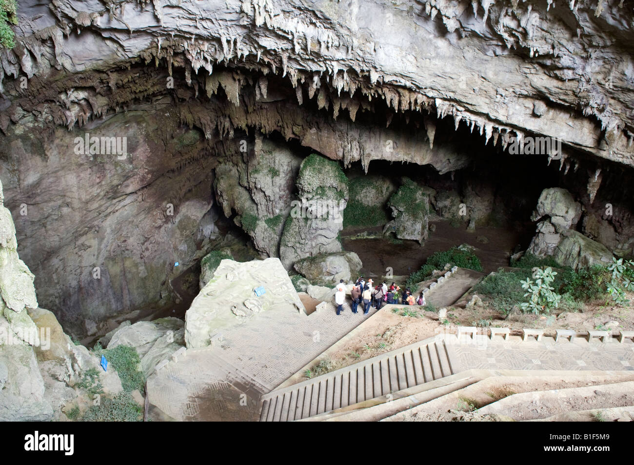China Guizhou Province Zhijin Cave largest in China 10 km long and 150 ...