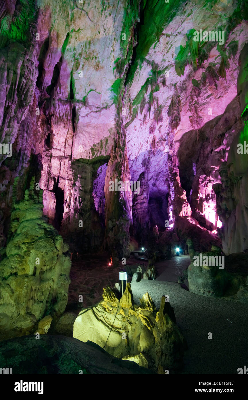 China Guizhou Province Zhijin Cave largest in China 10 km long and 150 ...
