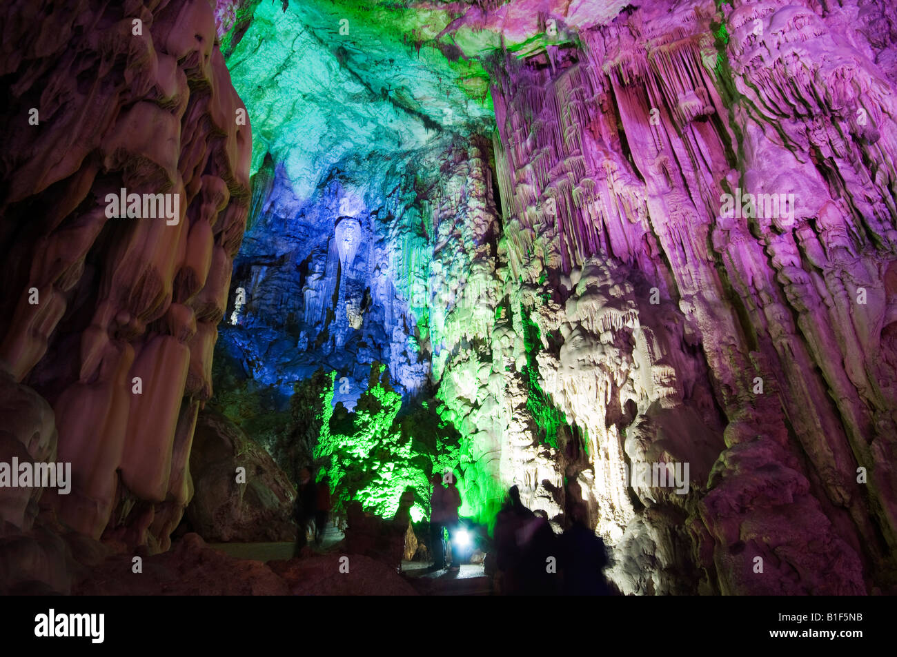 China Guizhou Province Zhijin Cave largest in China 10 km long and 150 ...