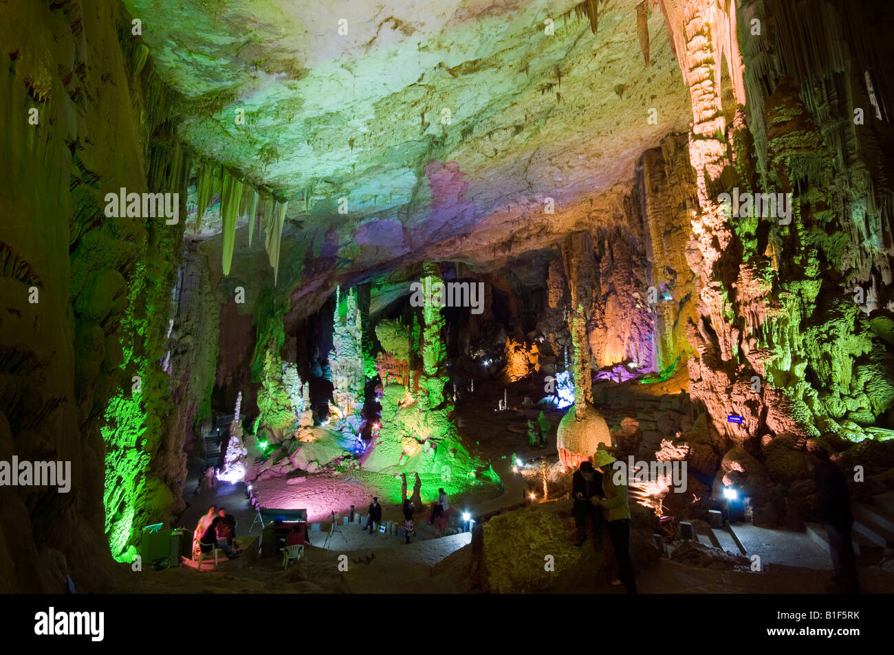 China Guizhou Province Zhijin Cave largest in China 10 km long and 150 ...