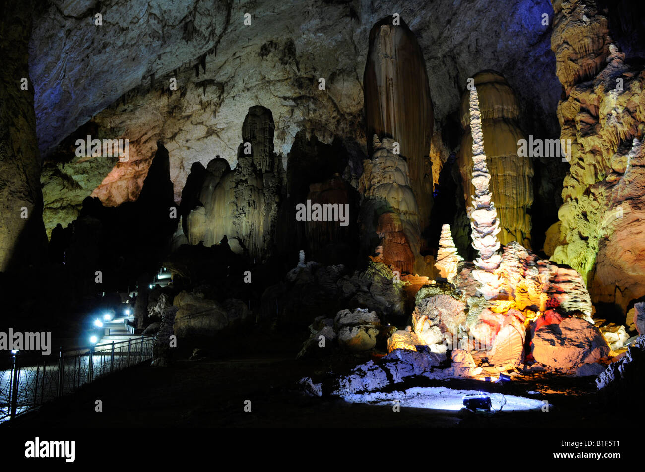 China Guizhou Province Zhijin Cave largest in China 10 km long and 150 ...
