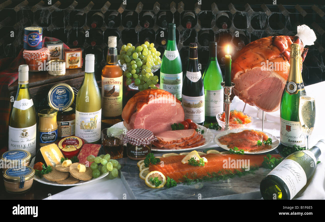Meat hamper hi-res stock photography and images - Alamy