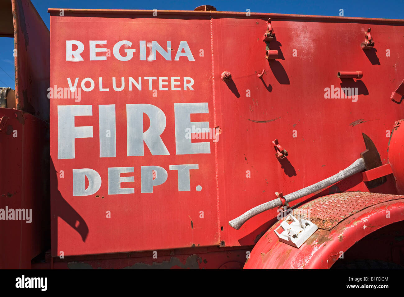 Retired fire truck hi-res stock photography and images - Alamy