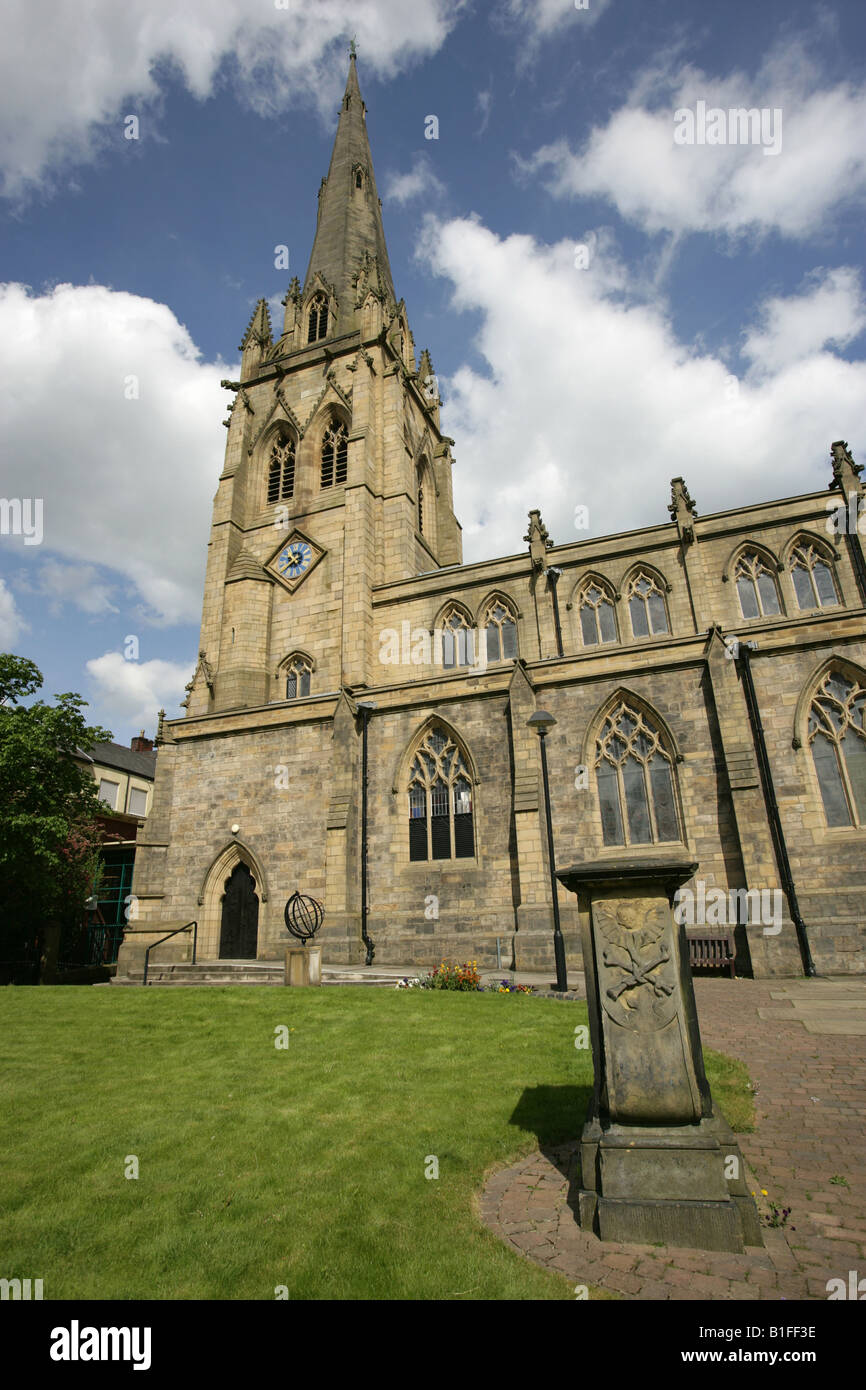 City of Preston, England. Standing on the 7th century site of St ...