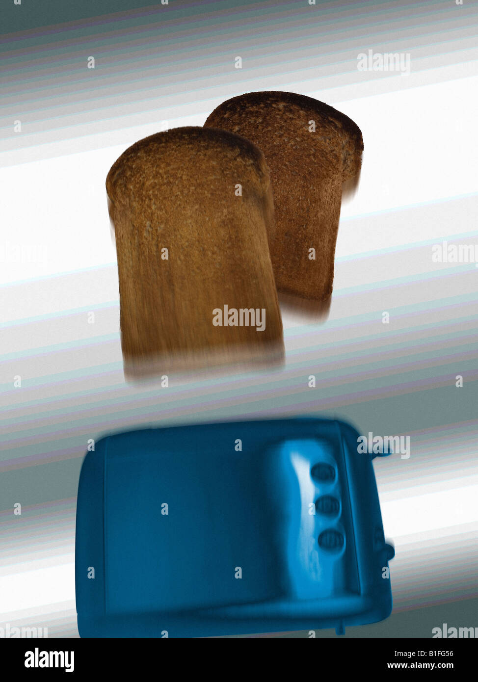 Toast popping out toaster hi-res stock photography and images - Alamy