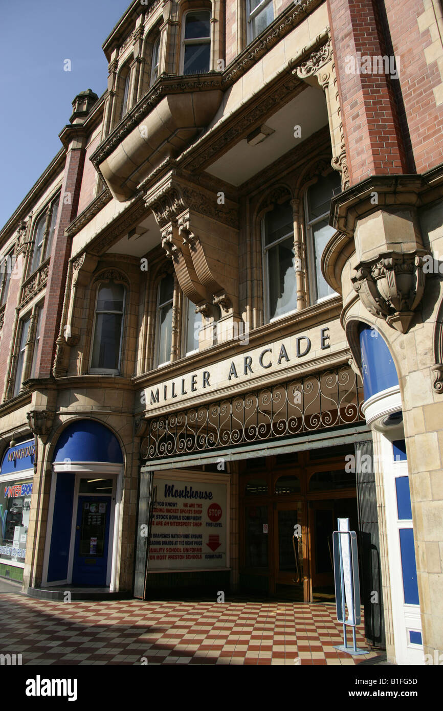 City of Preston, England. The Fishergate entrance façade to the ...