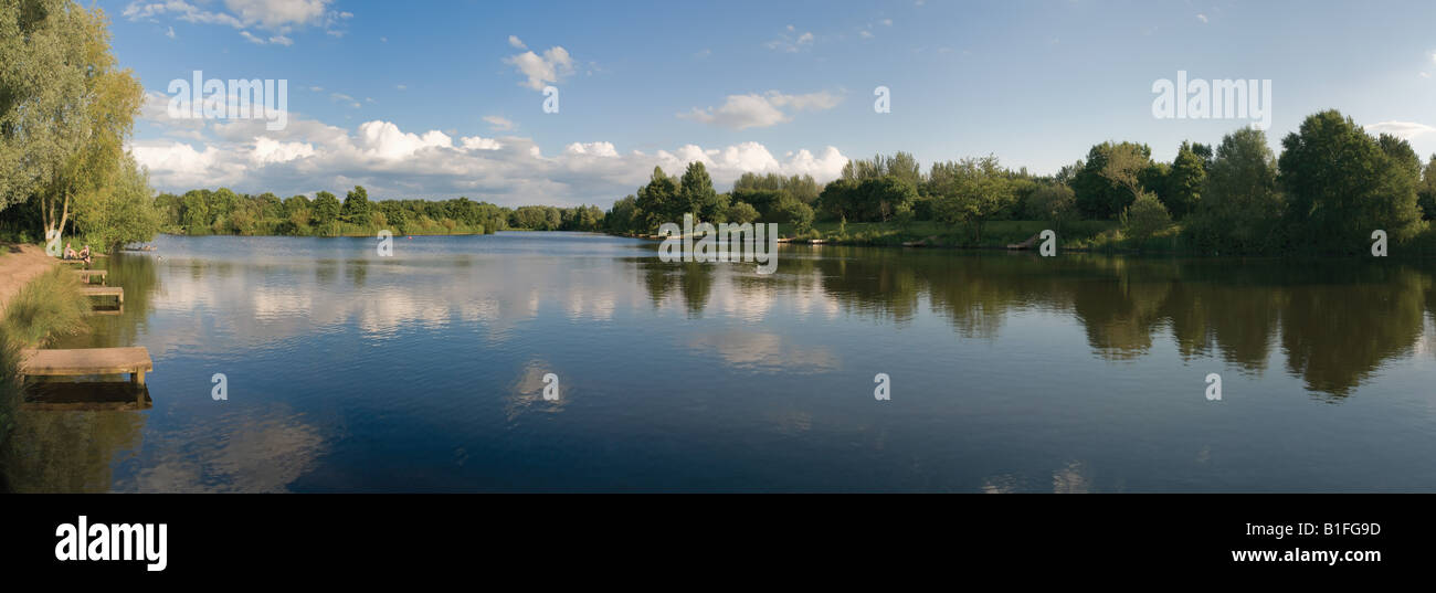 arrow valley lake country park redditch worcestershire midlands england ...