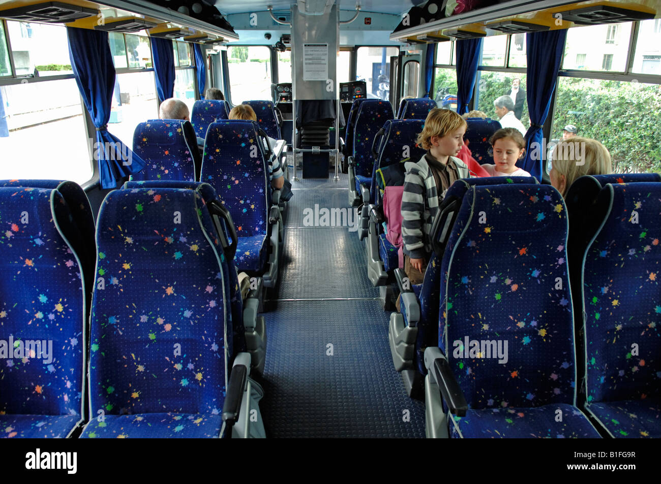 Railcar interior hi-res stock photography and images - Alamy