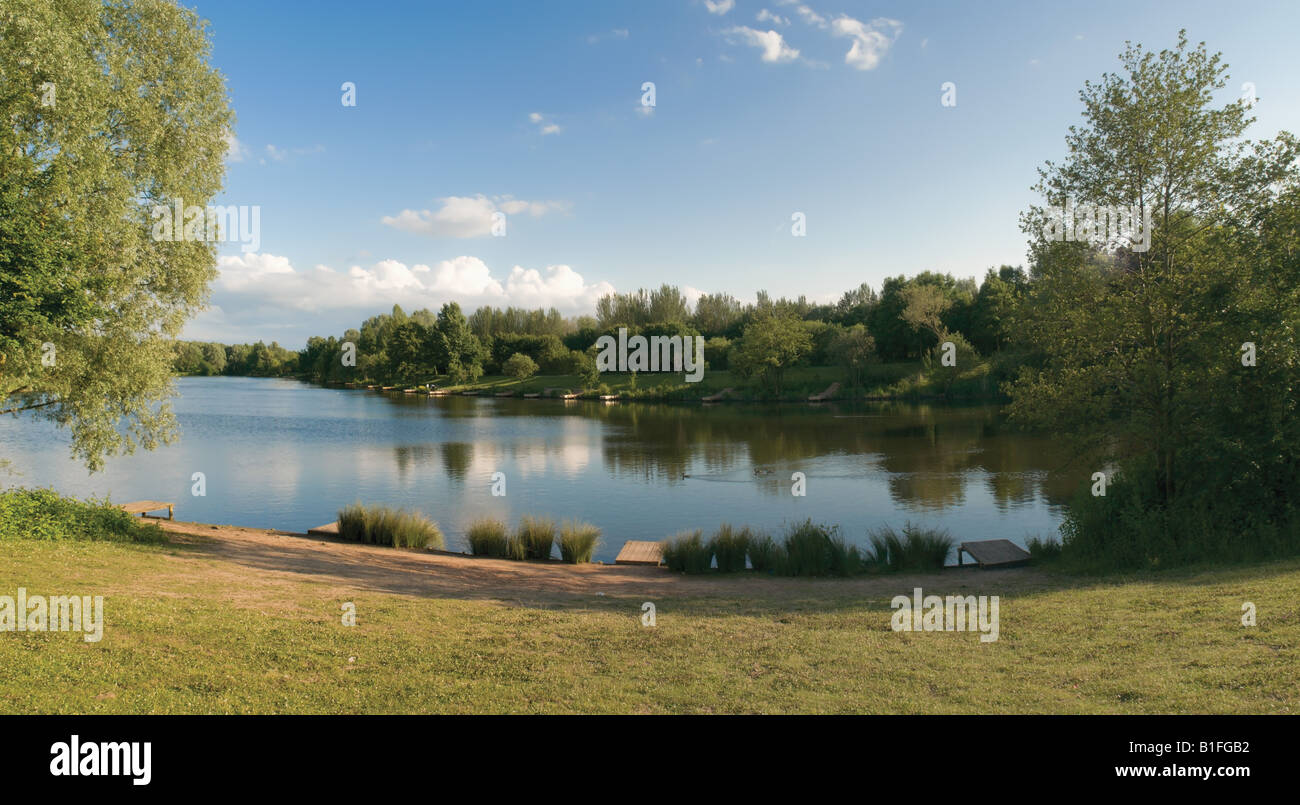 arrow valley lake country park redditch worcestershire midlands england ...