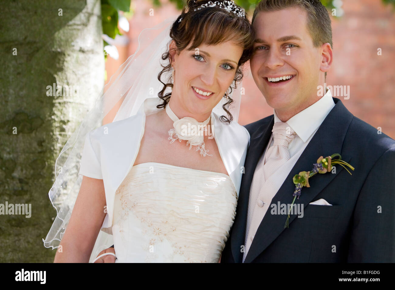 Bride and Bridegroom at marriage Stock Photo - Alamy