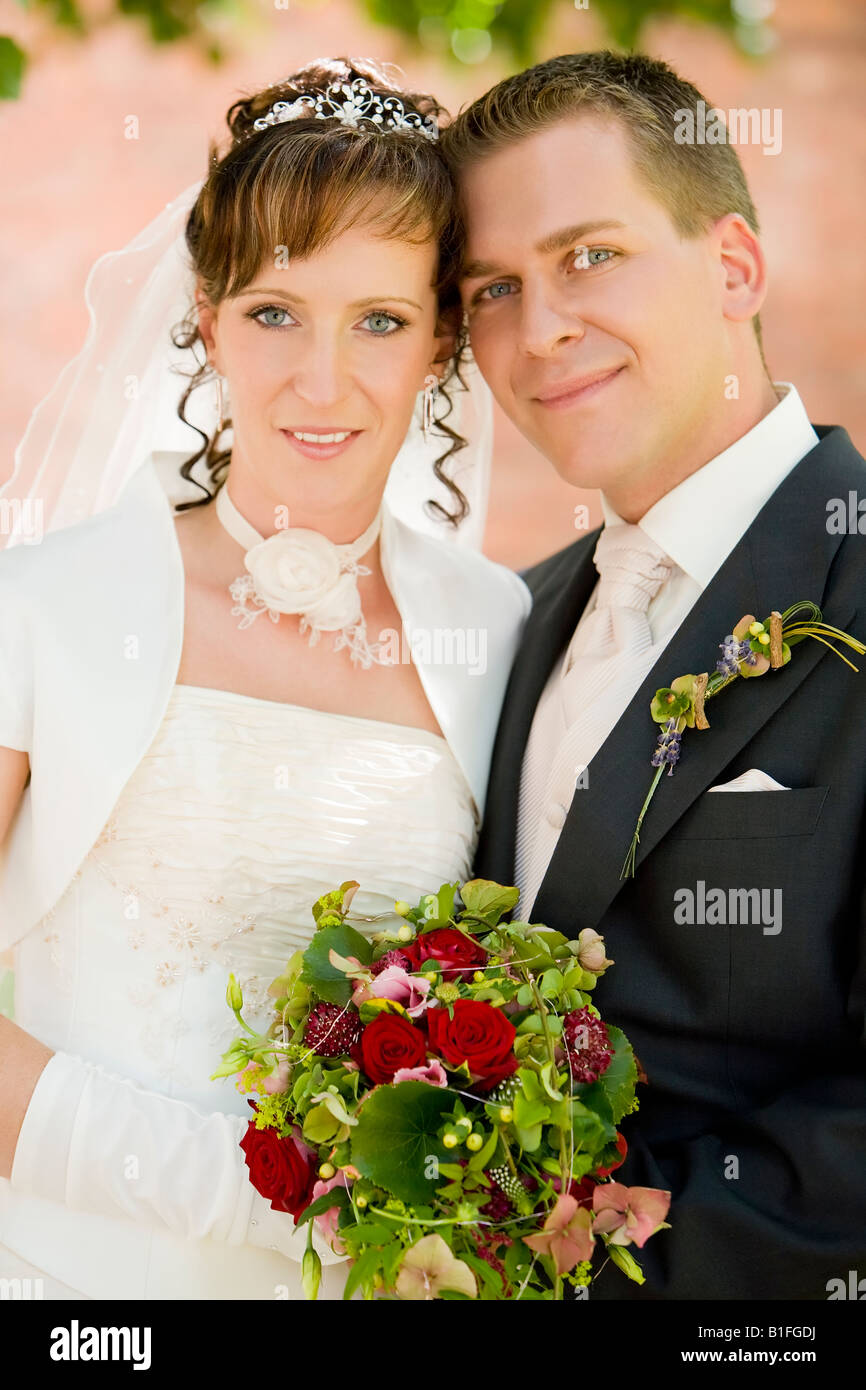 Bride and Bridegroom at marriage Stock Photo - Alamy