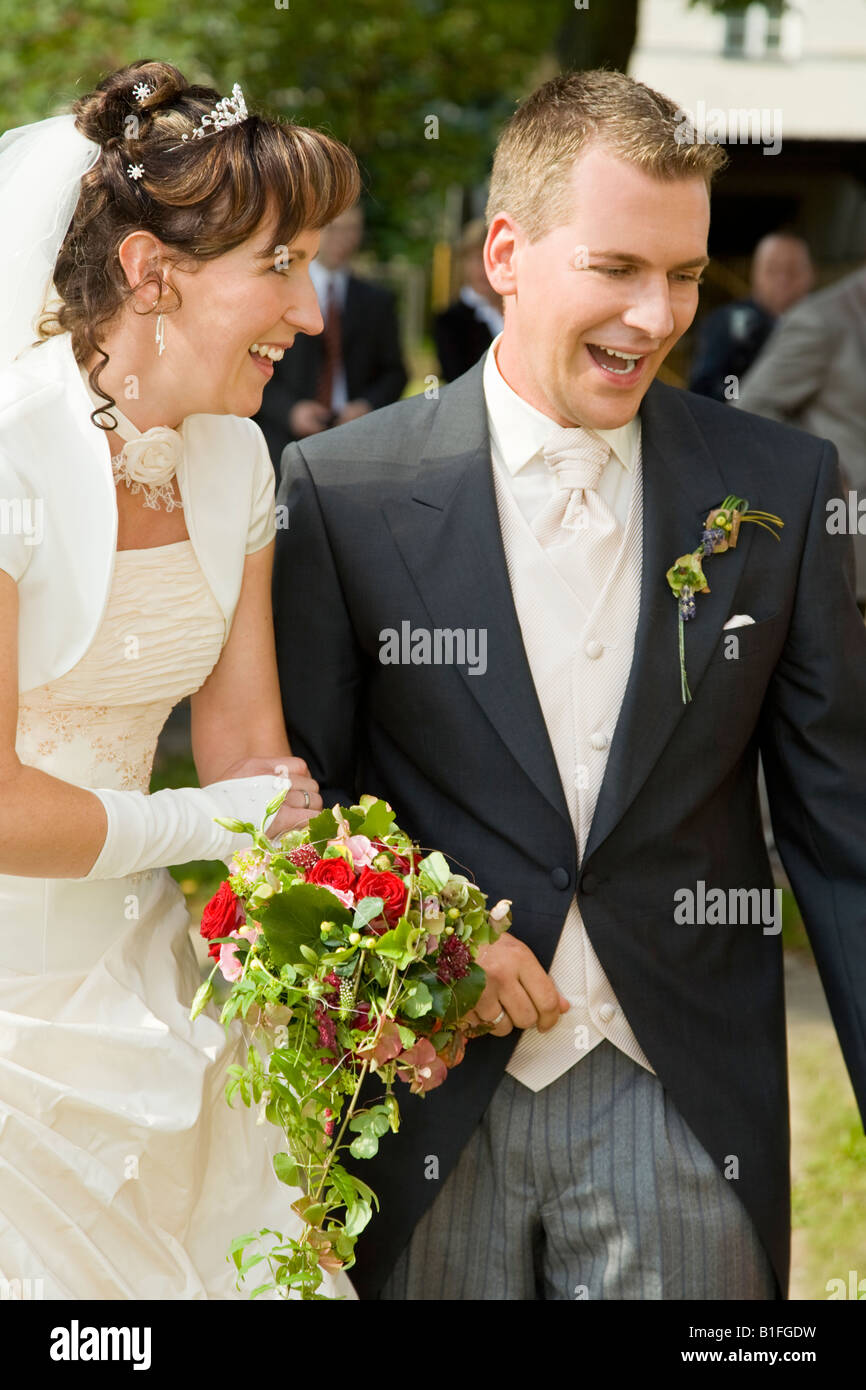 Bride and Bridegroom at marriage Stock Photo - Alamy