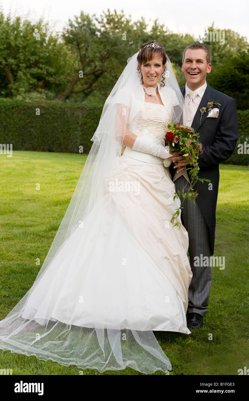 Bride and Bridegroom at marriage Stock Photo - Alamy