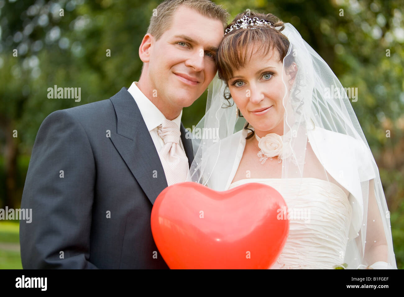 Bride and Bridegroom at marriage Stock Photo - Alamy