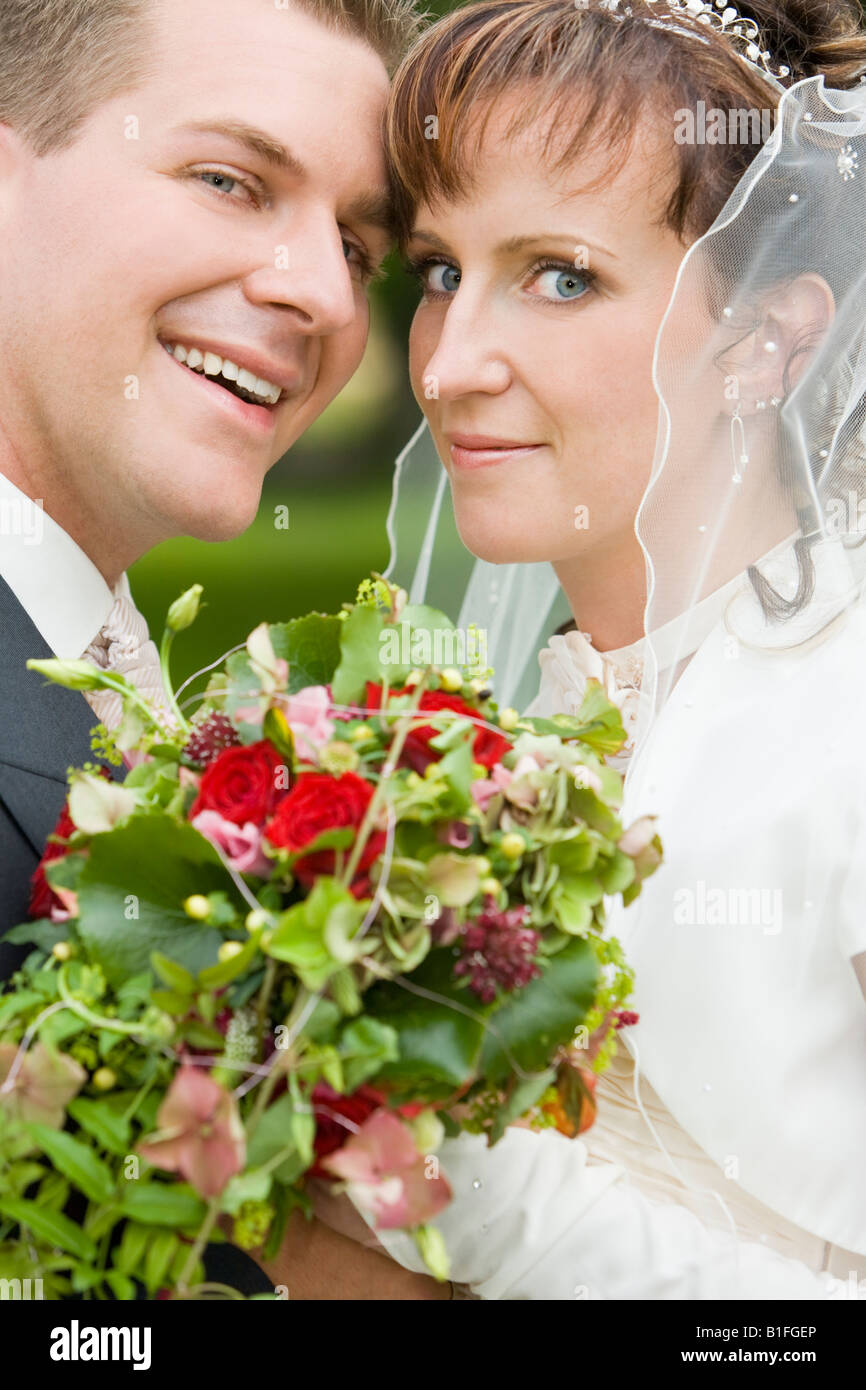 Bride and Bridegroom at marriage Stock Photo - Alamy