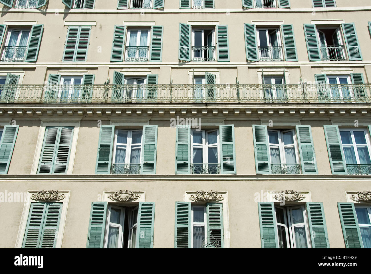 French windows balcony hi-res stock photography and images - Alamy
