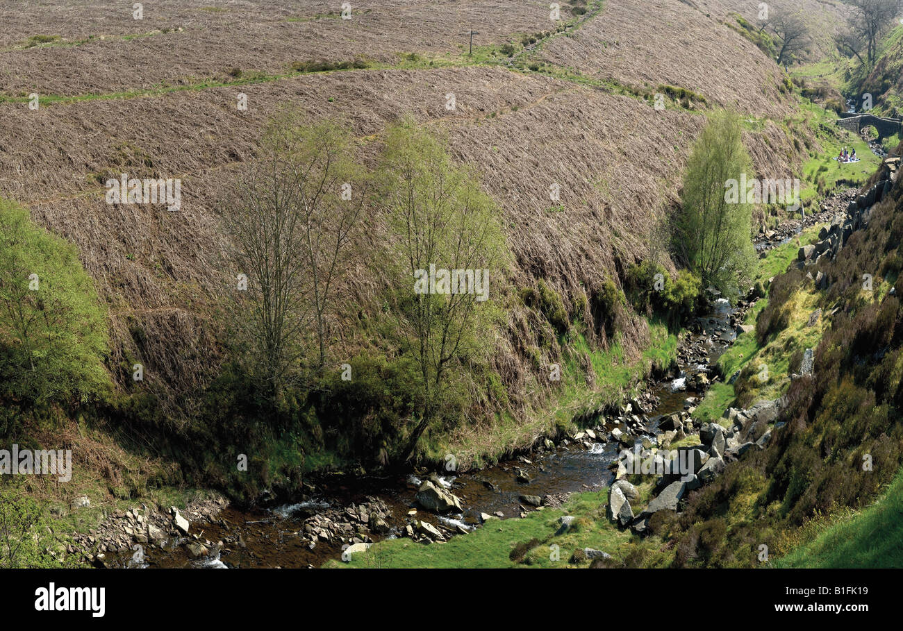 The valley of the river goyt peak district national park derbyshire ...