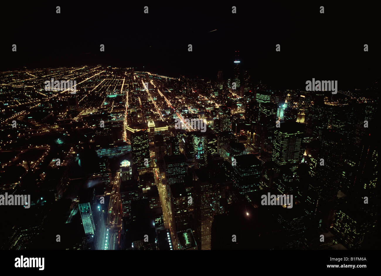 City At Night Stock Photo - Alamy