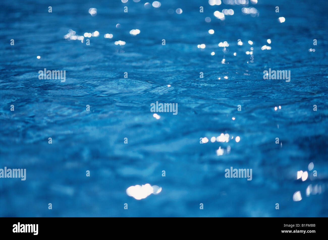 Reflections On Water Surface Stock Photo - Alamy