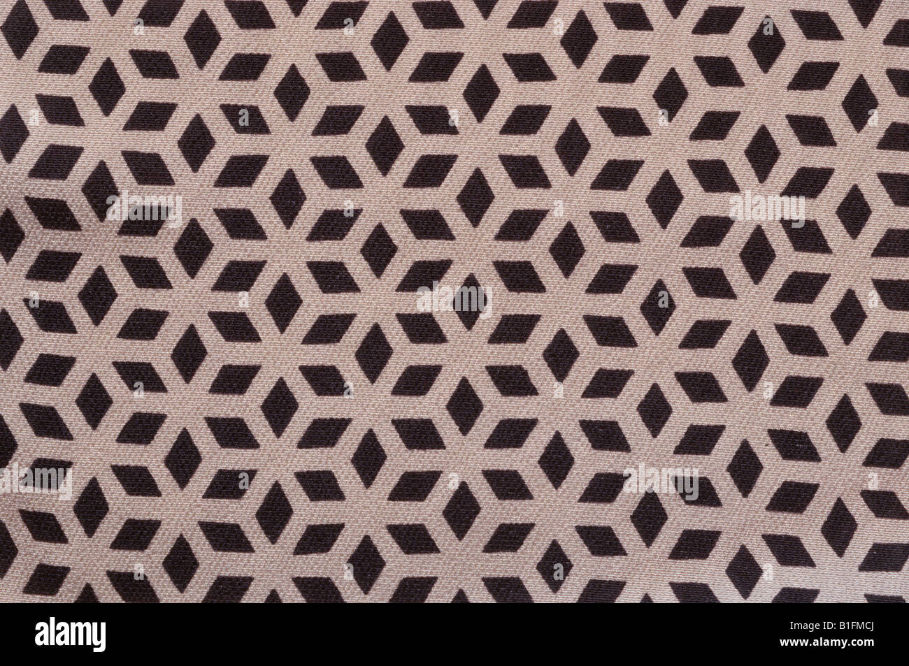 Diamond Shapes On Fabric Stock Photo - Alamy