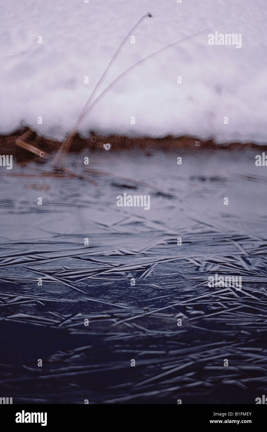 Frozen water surfaces hi-res stock photography and images - Alamy