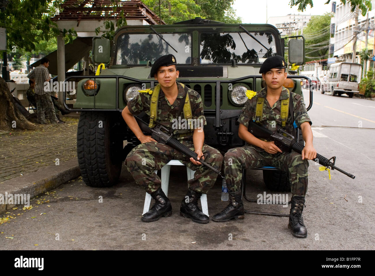 Thai soldiers in bangkok thailand hi-res stock photography and images ...