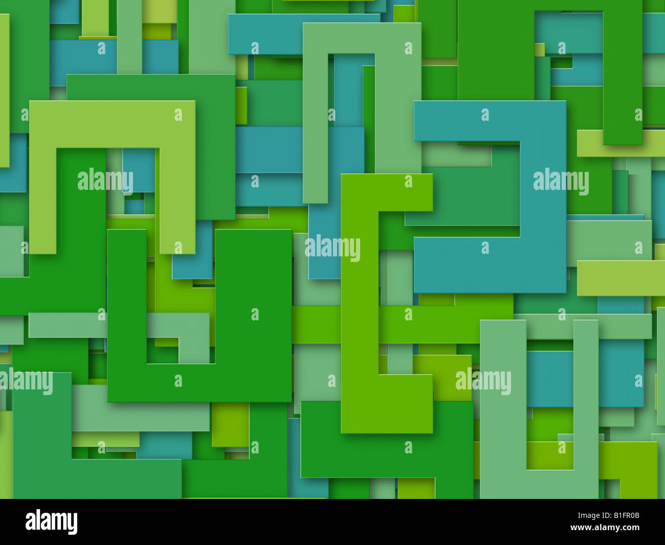 Generated shapes hi-res stock photography and images - Alamy