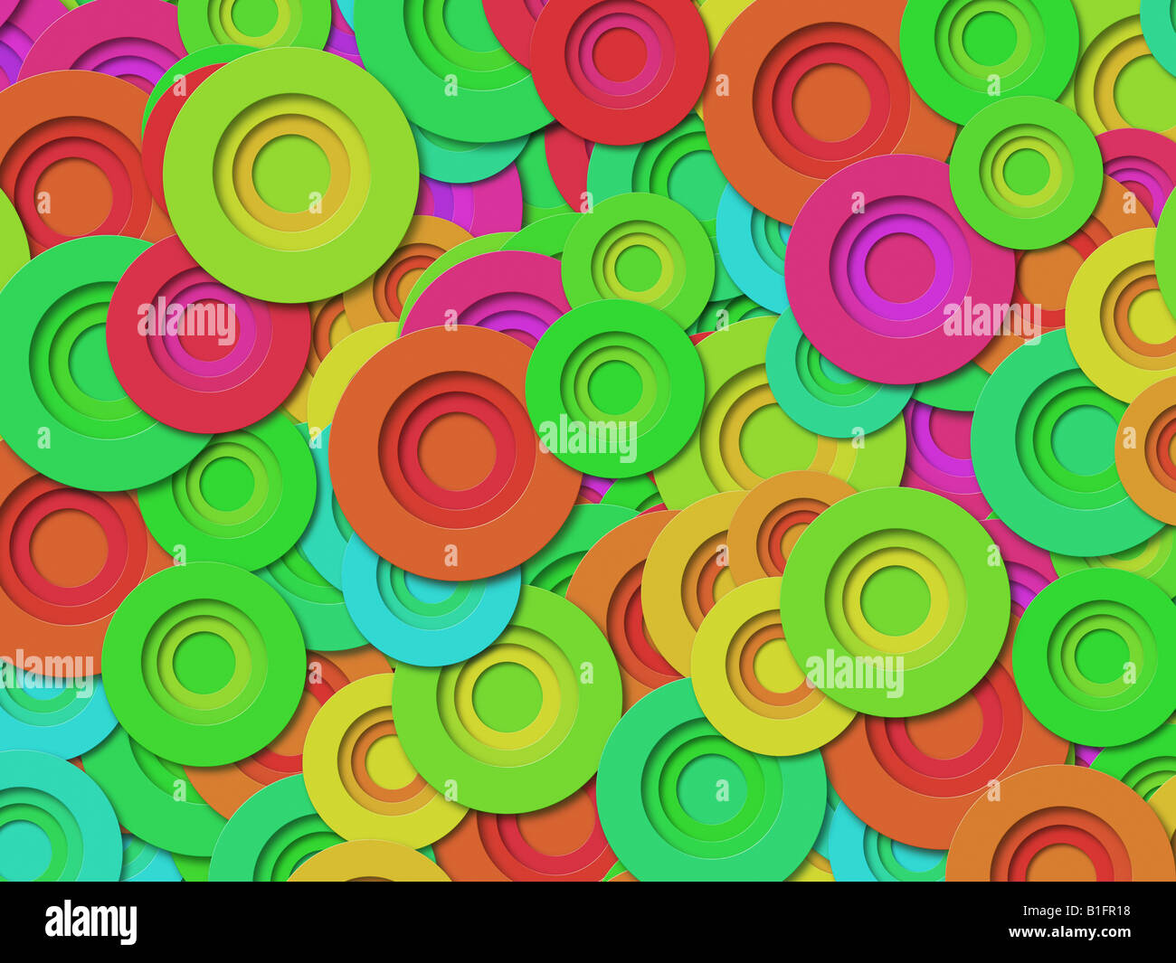 Colored circles hi-res stock photography and images - Alamy