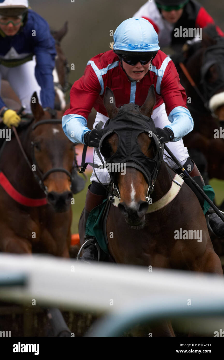 Professional national hunt jockey hi-res stock photography and images ...