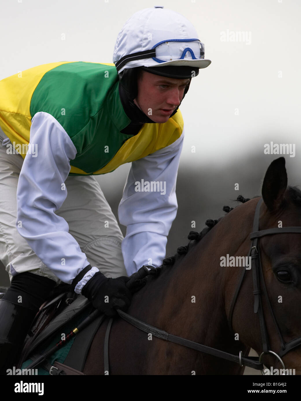 Professional national hunt jockey hi-res stock photography and images ...