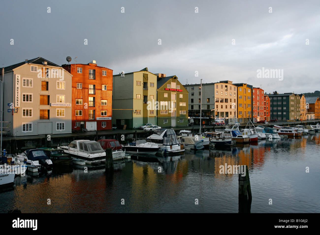 Trondheim port and harbour hi-res stock photography and images - Alamy