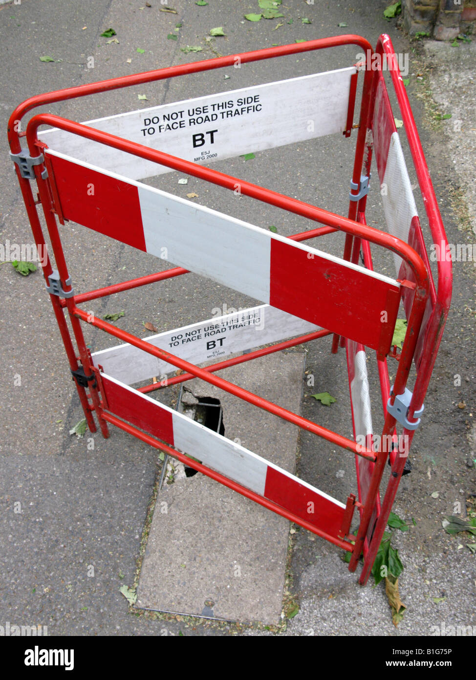 BT Pavement Maintenance Stock Photo - Alamy