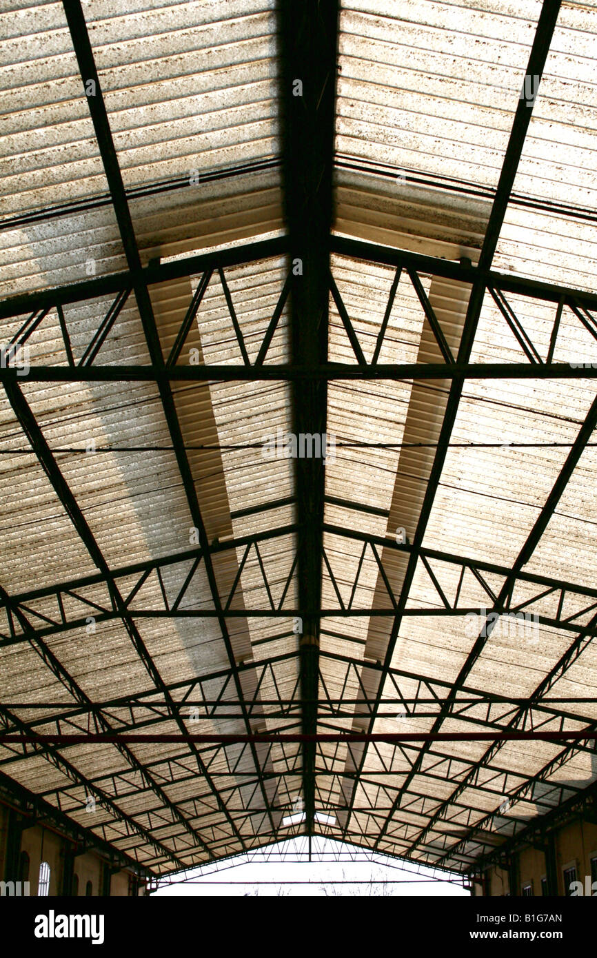 Low angle view of ceiling Stock Photo - Alamy