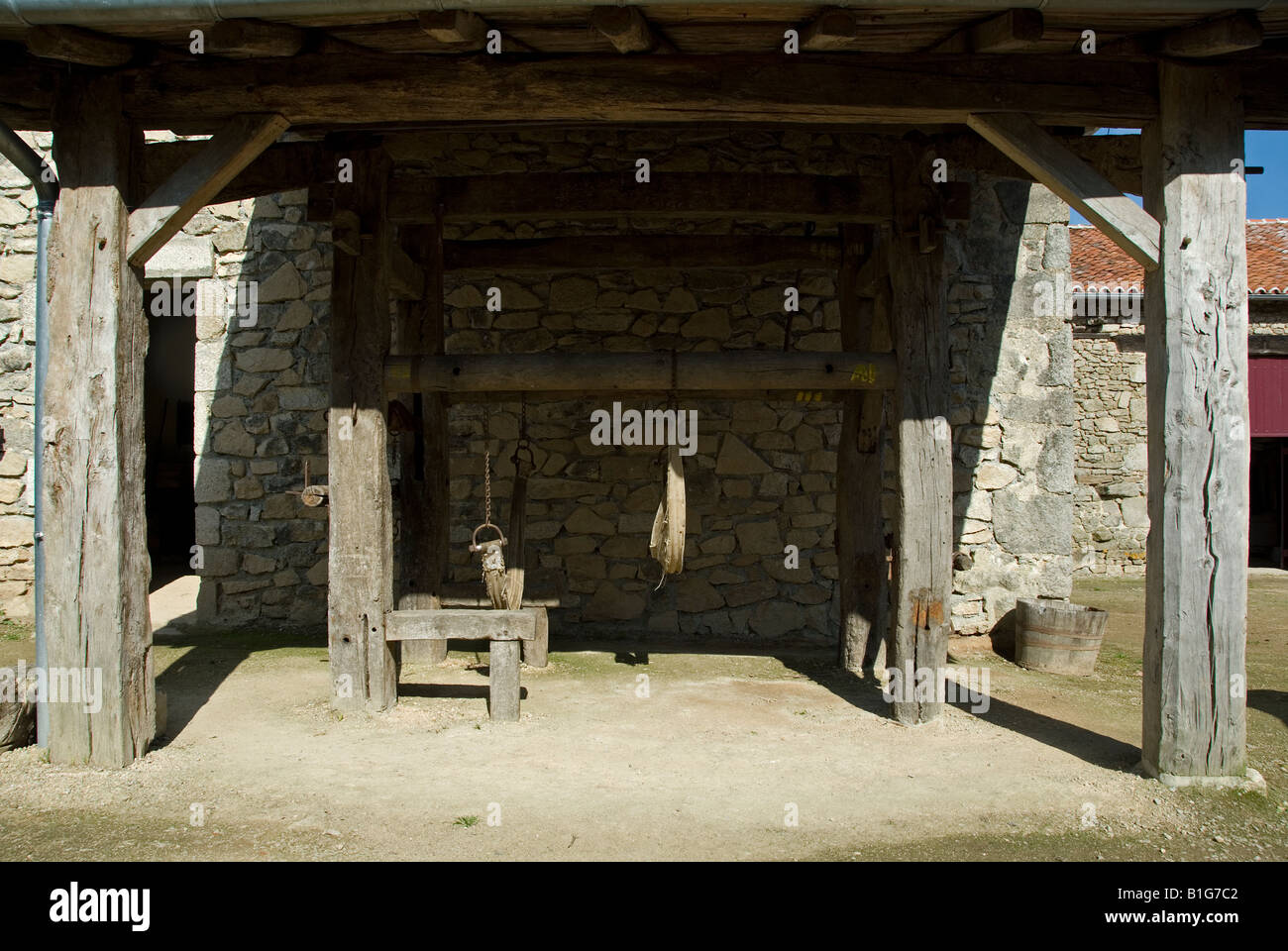 Old village blacksmith forge hi-res stock photography and images - Alamy