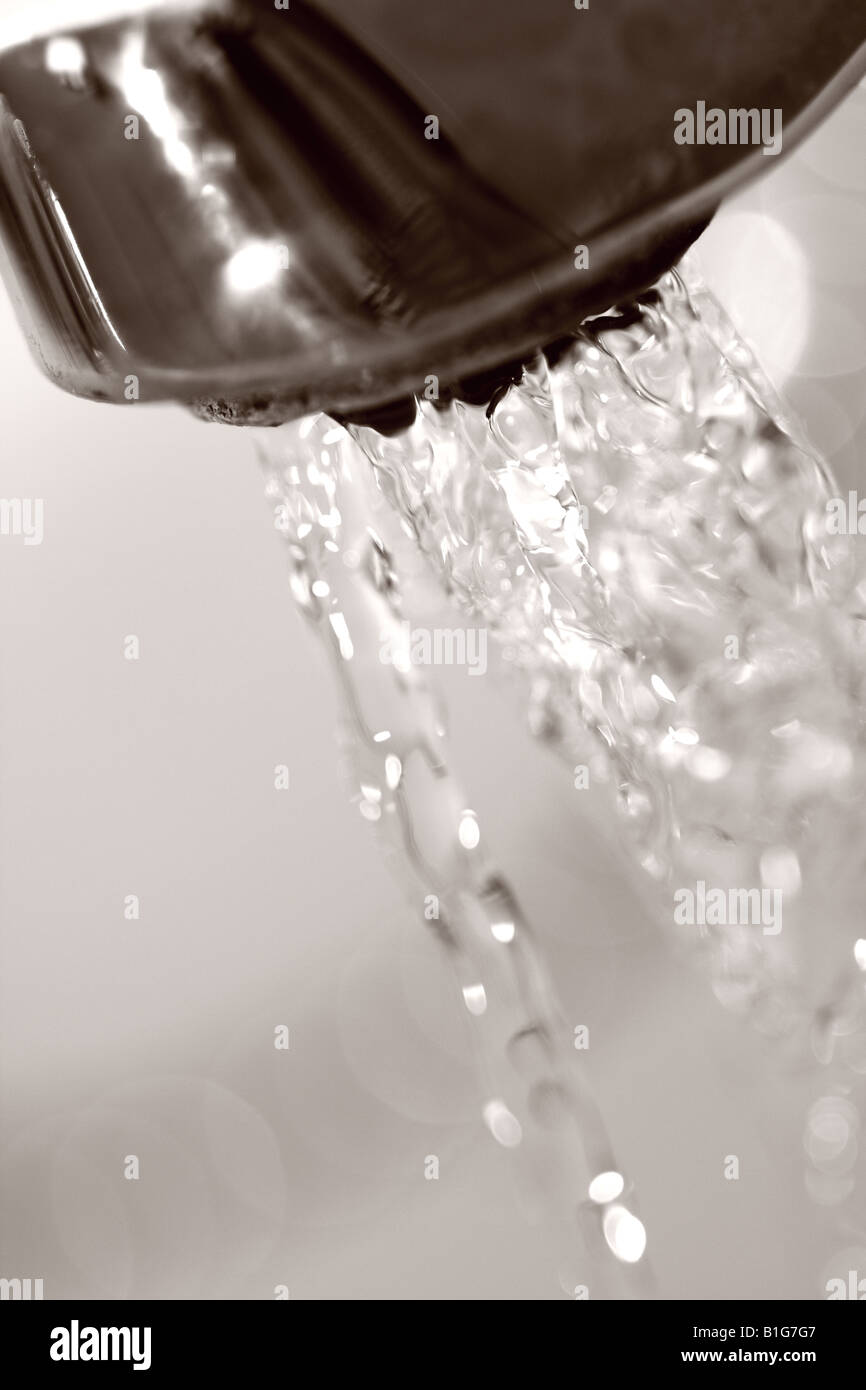 tap with running water Stock Photo - Alamy