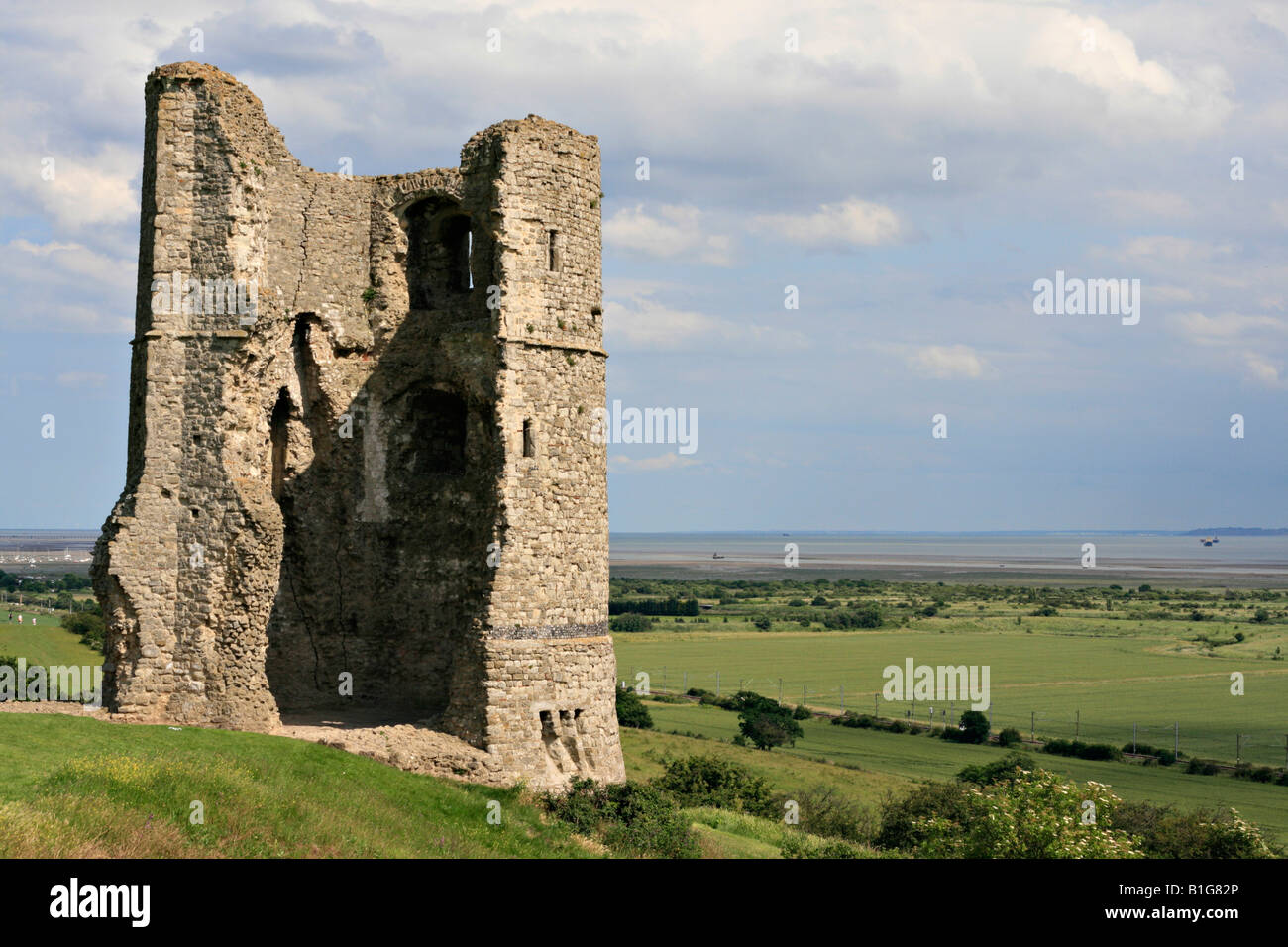 Hadleigh Castle by leigh on sea near southend essex england uk gb Stock ...