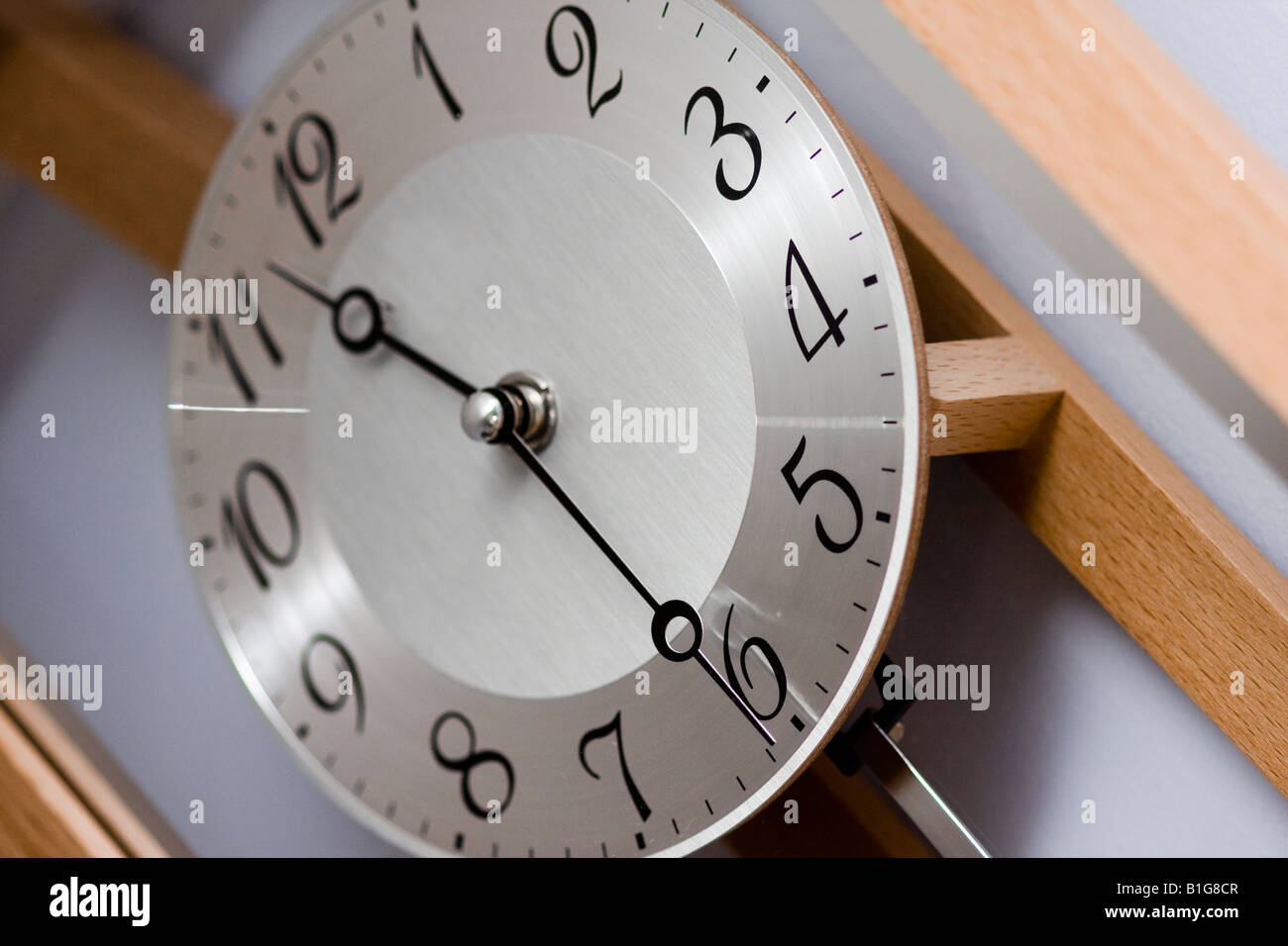 clock face showing half eleven Stock Photo - Alamy