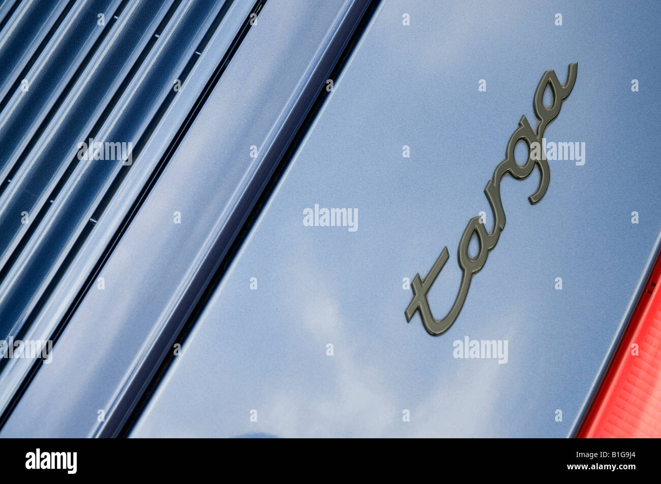 detail of rear of Porsche 911 targa Stock Photo - Alamy