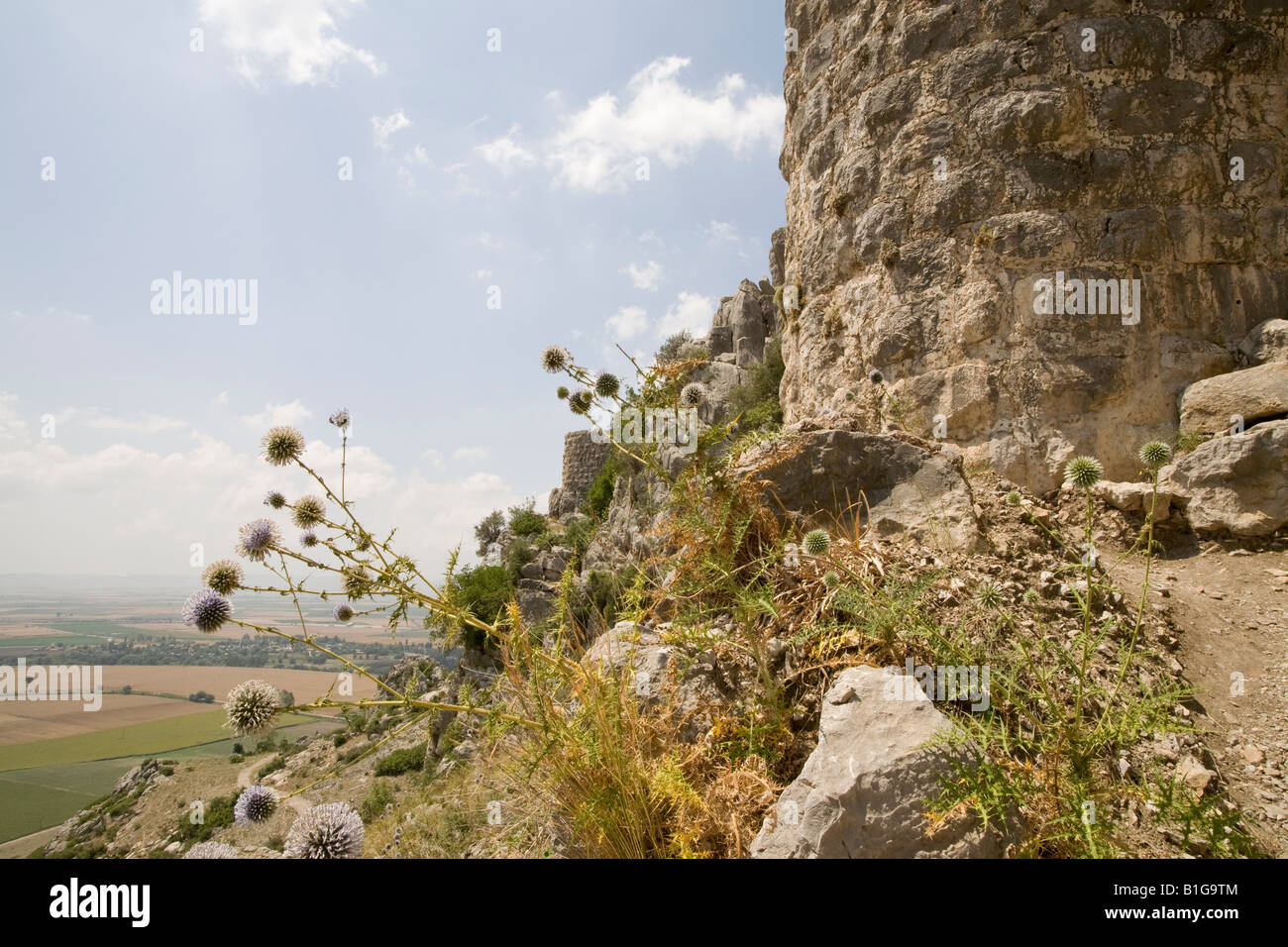 Walls of Yilankale Byzantine Castle Built in 1200 and abandoned in 1357 ...