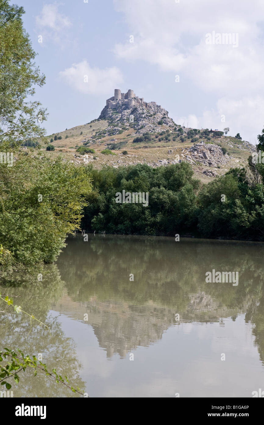 View of Yilankale Byzantine Castle Built in 1200 and abandoned in 1357 ...