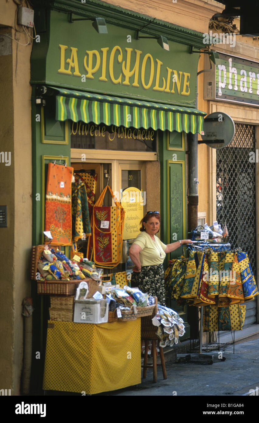 Female shopkeeper in shop hi-res stock photography and images - Alamy
